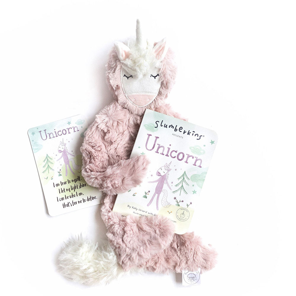 Unicorn Plush & Children's Book About Authenticity | Slumberkins
