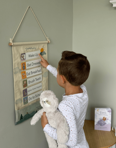 Teaching Kids Routine - Sloth – Slumberkins