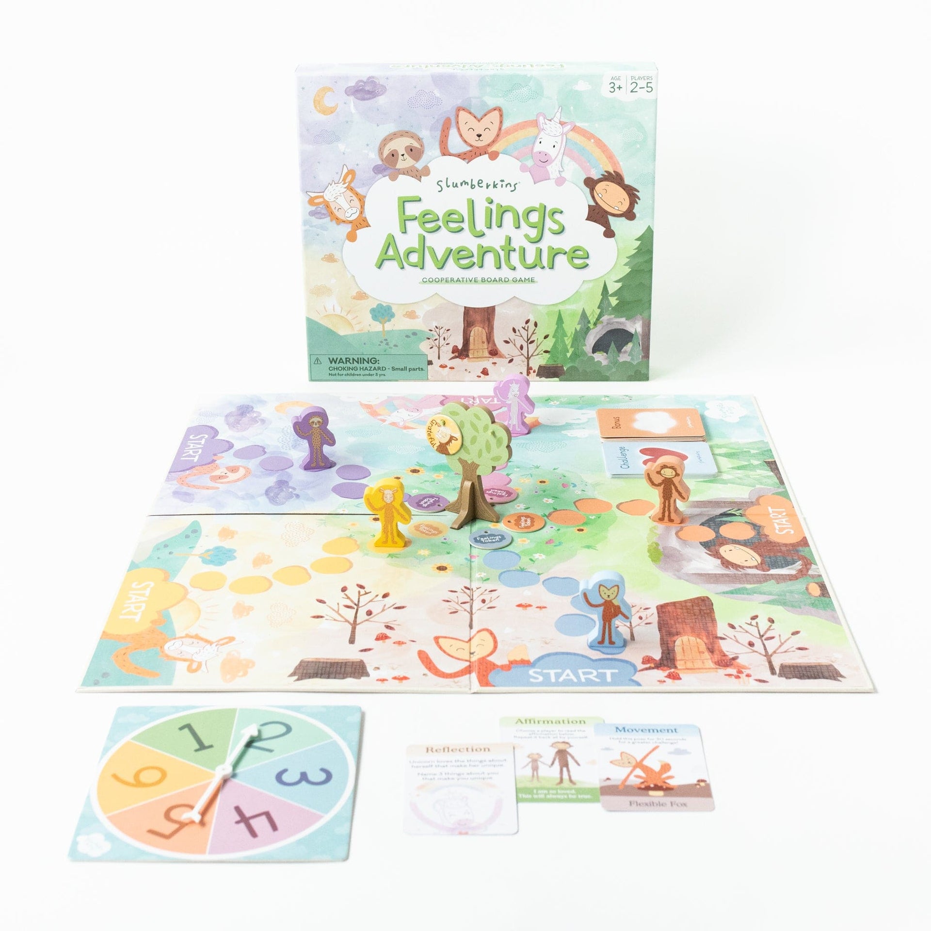 Feelings Adventure Board Game for Kids | Slumberkins
