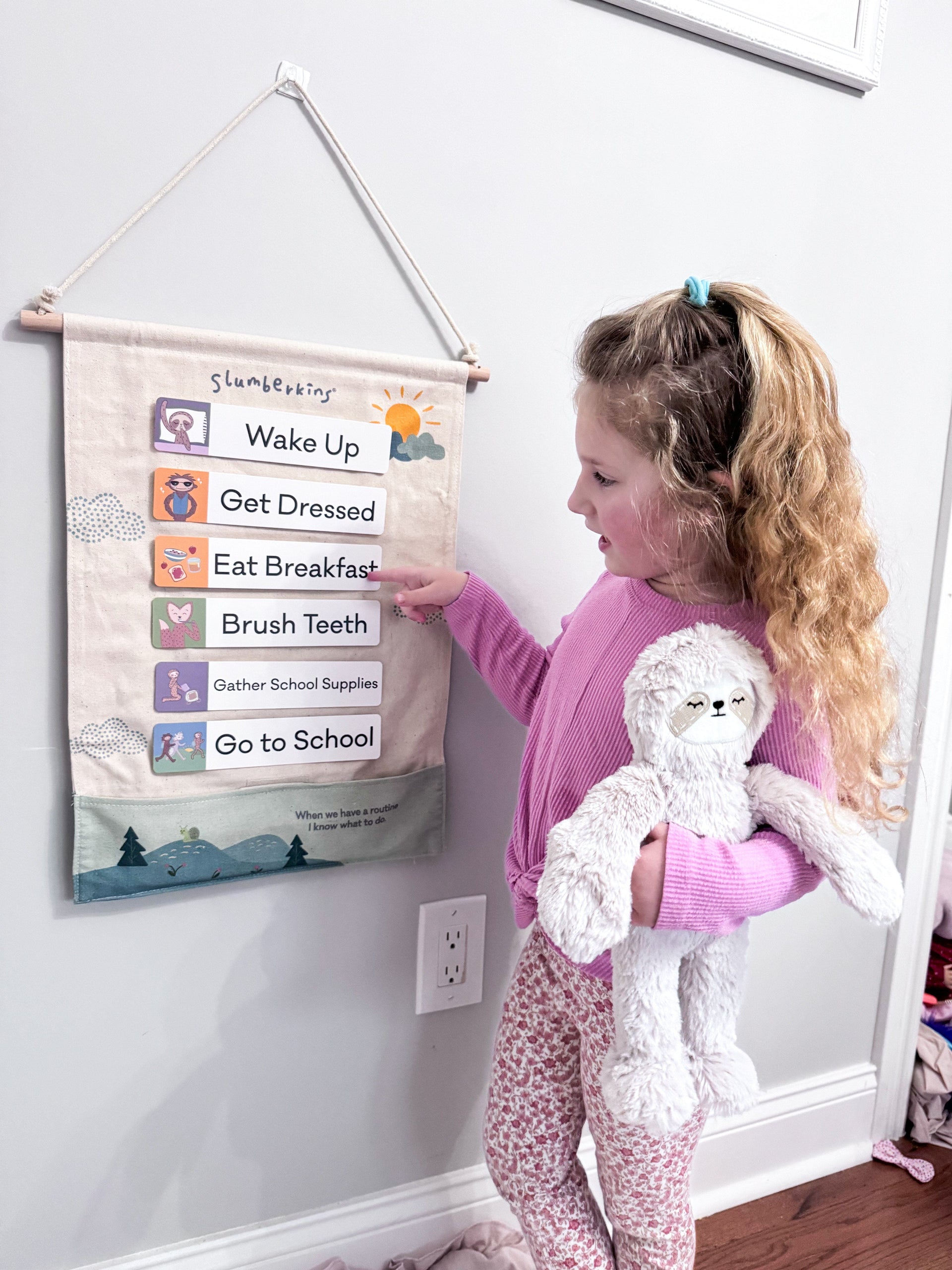 Routines Visual Schedule for Kids | Slumberkins